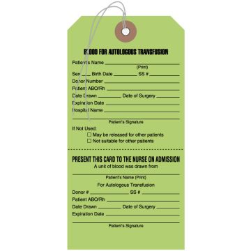 Blood Bank Labels - Blood Bag Labels | United Ad Label