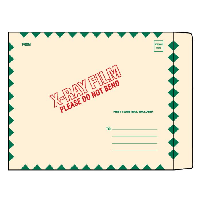 X-Ray Film Mailer, 15" x 18" - 100 Count | United Ad Label