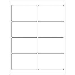 Desktop Laser Labels, Low Speed, 4-3/16" x 2-23/32" | United Ad Label