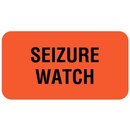 Seizure Watch, Communication Label, 1-5/8" x 7/8" | United Ad Label