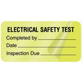 Green Electrical Equipment Safety Labels | United Ad Label