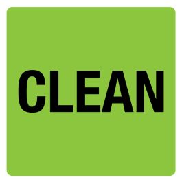 Clean Label, 4" x 4" | United Ad Label