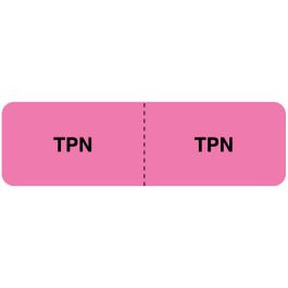 TPN, IV Line Identification Label, 3" x 7/8" | United Ad Label