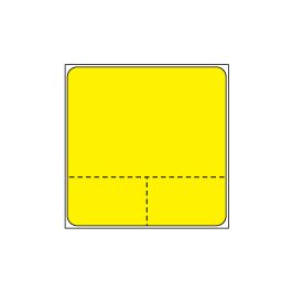 Meditech Direct Thermal Printer Label, 3/4" Core, 2" x 2" | United Ad Label