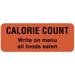 Calorie Count Labels, 2-1/4" x 7/8" | United Ad Label