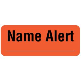 Name Alert Label, 2-1/4" x 7/8" | United Ad Label