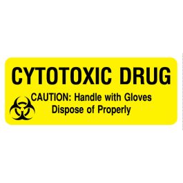 Cytotoxic Drug, 2-1/4" x 7/8" | United Ad Label