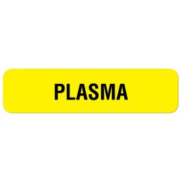 Plasma, Specimen and Lab Report Label, 1-1/4" x 5/16" | United Ad Label