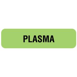 Plasma Label, 1-1/4" x 5/16" | United Ad Label