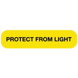 Protect From Light, Medication Instruction Label, 1-5/8" x 3/8 ...