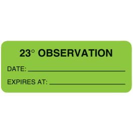 Medical Observation Label, 2-1/4" x 7/8" | United Ad Label
