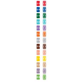 Starter Kit Alpha File Folder Label - Smead ACC Compatible Series, 1" x ...