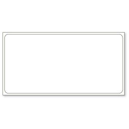 1" x 3" Direct Thermal Printer Label, 1" core | United Ad Label