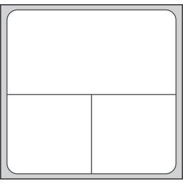 EPIC Direct Thermal Printer Label, 1" Core, 2" x 1-15/16" | United Ad Label