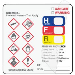 Osha Secondary Container Label Requirements