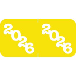 Jeter Compatible 2026 Year Label, 1-1/2" x 3/4" | United Ad Label