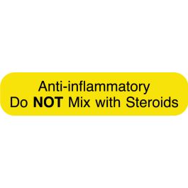 Anti-Inflammatory Do Not Mix With Steroids, Medication Instruction ...
