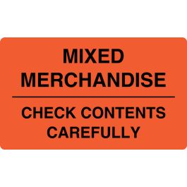 Mixed Merchandise, Shipping Label, 5" x 3" | United Ad Label