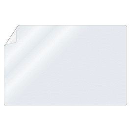 Unishield Clear Label Protector, 2" x 3" | United Ad Label