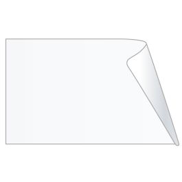 Unishield Clear Label Protector, 2-5/8" x 4" | United Ad Label